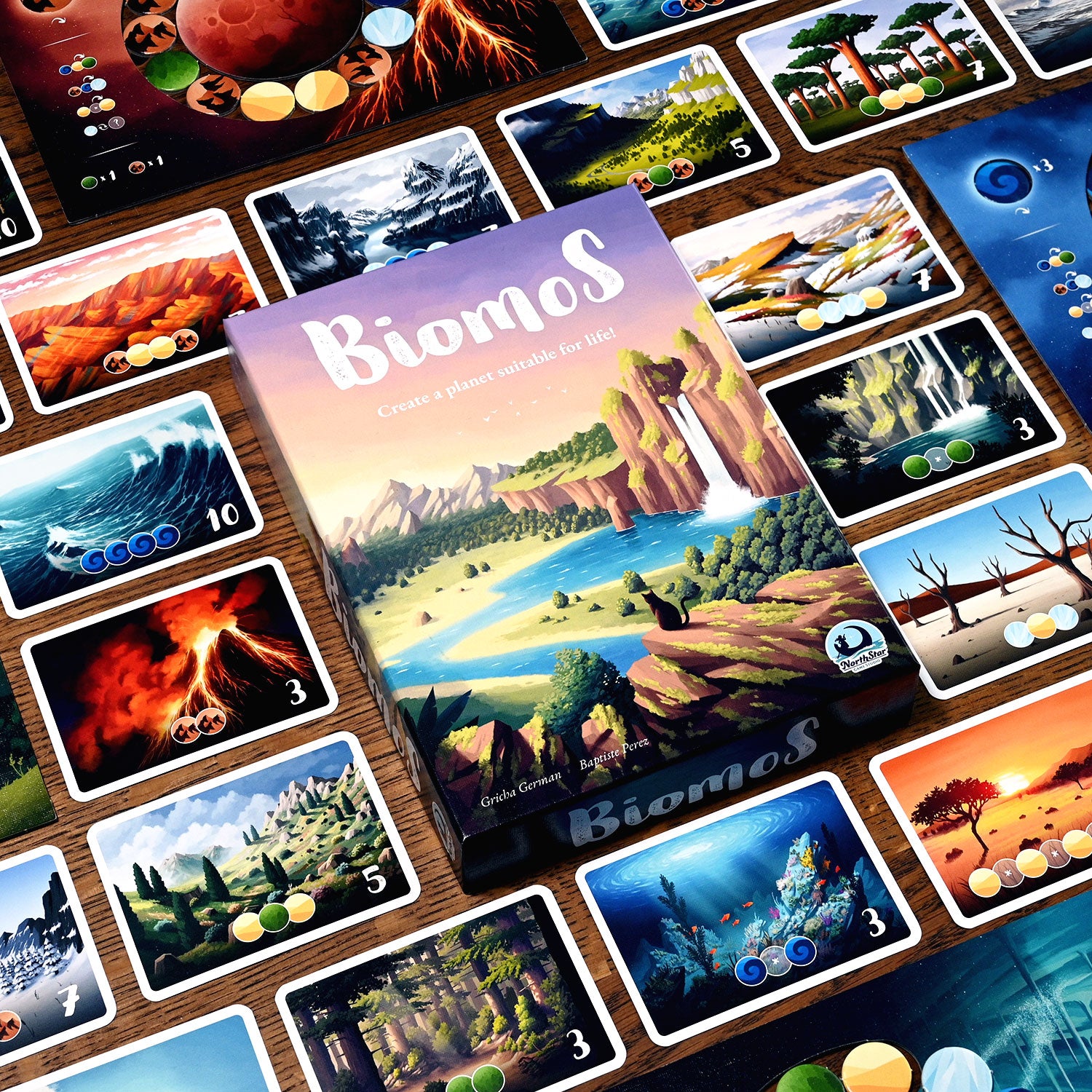 Buy Biomos Board Game | NorthStar Game Studio – North Star Games