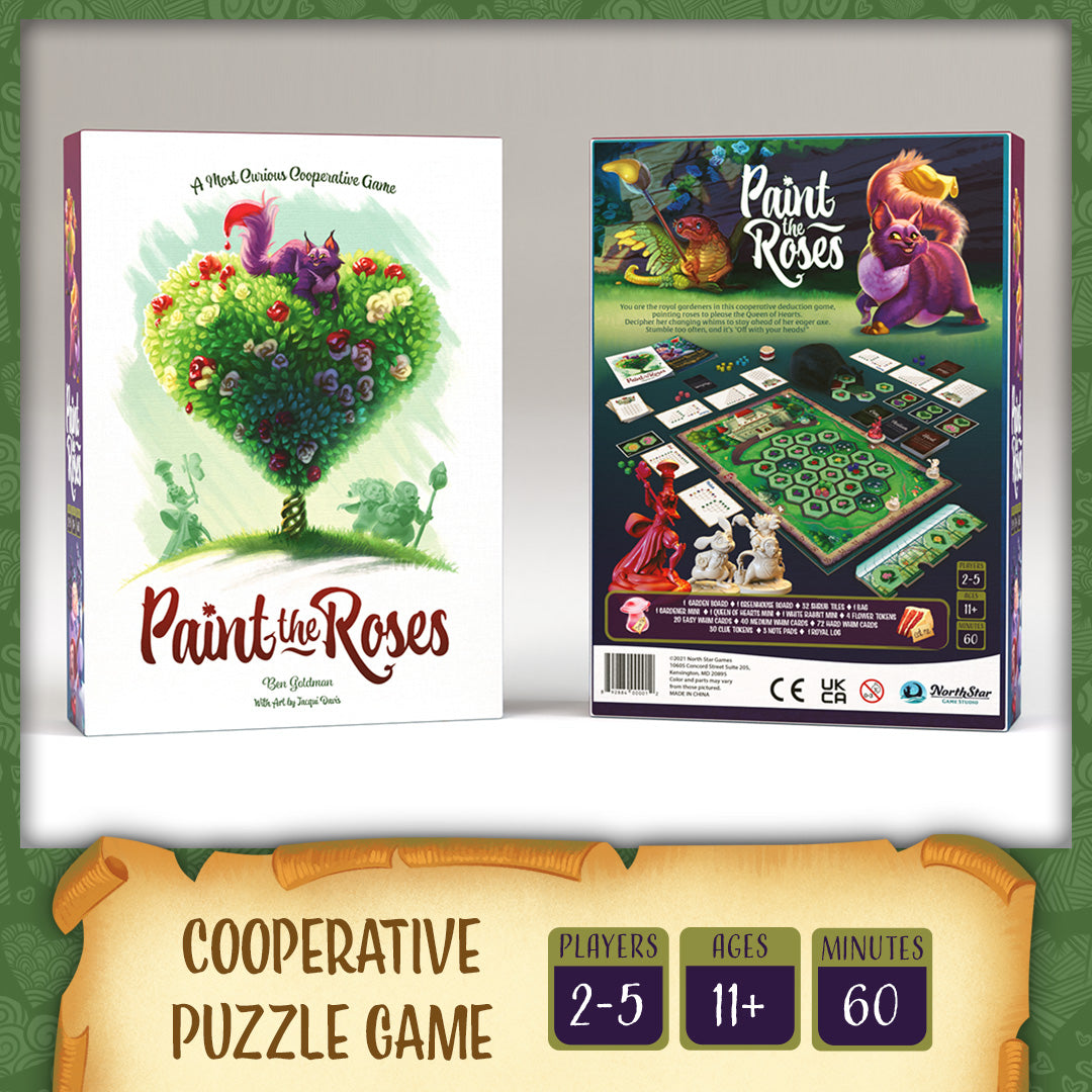 Buy Paint the Roses Board Game | NorthStar Game Studio – North Star Games